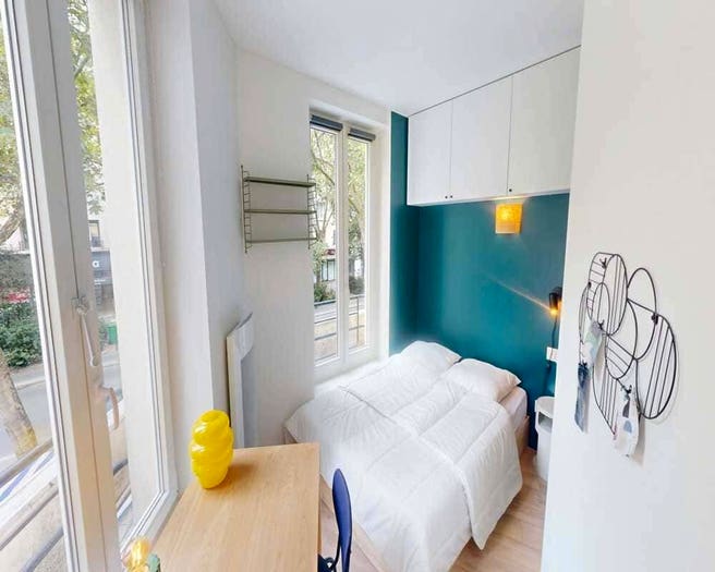 Appartement 1 pièce à Secrétan, Paris 19ème arrondissement, à louer