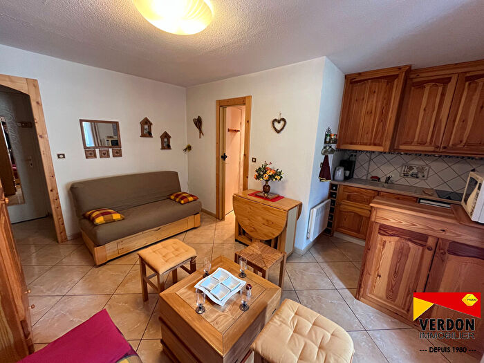 Allos : Appartement 1 pièce à vendre