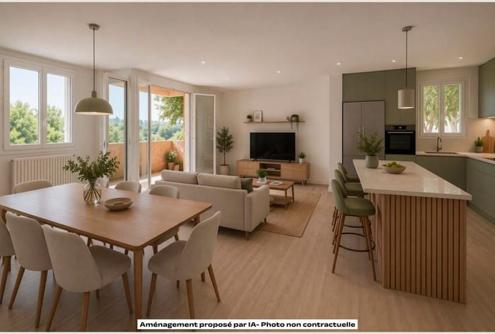 Istres, Boulingrin, Saint-Félix : Appartement 3 pièces à vendre