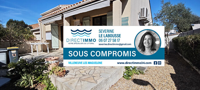 Maison à vendre - Villeneuve-lès-Maguelone - 4 pièces - 3 chambres