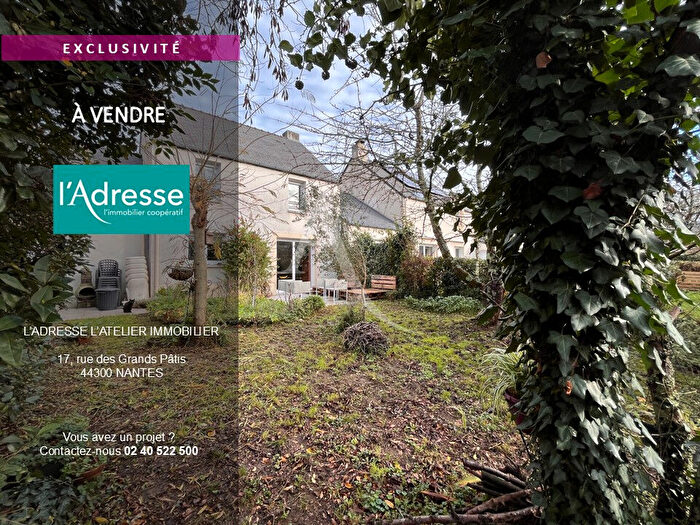 Maison à vendre - Nantes, Nantes Erdre, La Beaujoire, Saint-Joseph de Porterie - 4 pièces - 3 chambres