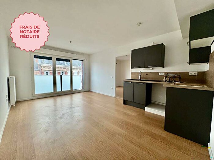 Appartement à vendre - Amiens, Saint-Honoré, Jeanne dArc - 2 pièces - 1 chambre