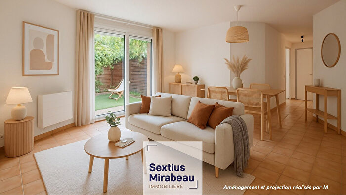 Appartement à vendre - Le Tholonet - 3 pièces - 2 chambres