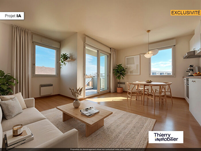 Appartement à vendre - Saint-Sébastien-sur-Loire, Ouest - 2 pièces - 1 chambre