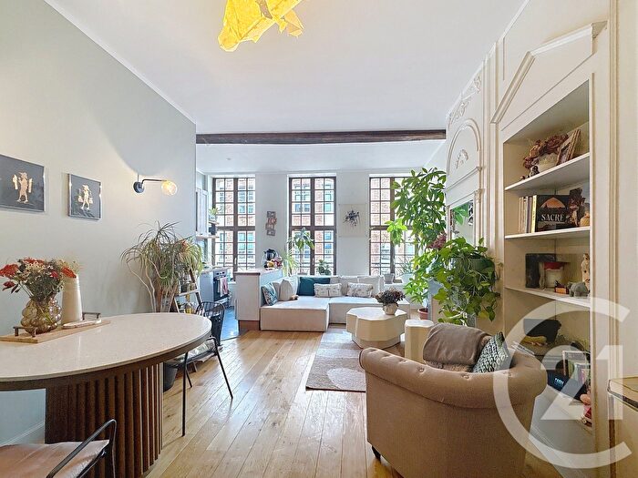 Appartement à vendre - Lille, Vieux Lille - 3 pièces - 2 chambres