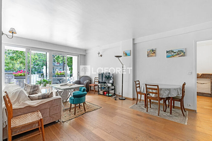 Appartement 4 pièces à Paris 16ème, Porte de Saint-Cloud, Auteuil-Sud, à vendre