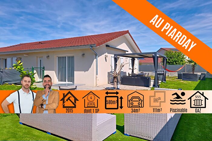 Maison à vendre - Charvieu-Chavagneux - 5 pièces - 4 chambres