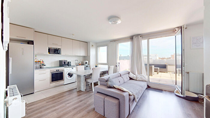 Appartement à vendre - Noisy-le-Sec, Léo-Lagrange - 4 pièces - 3 chambres