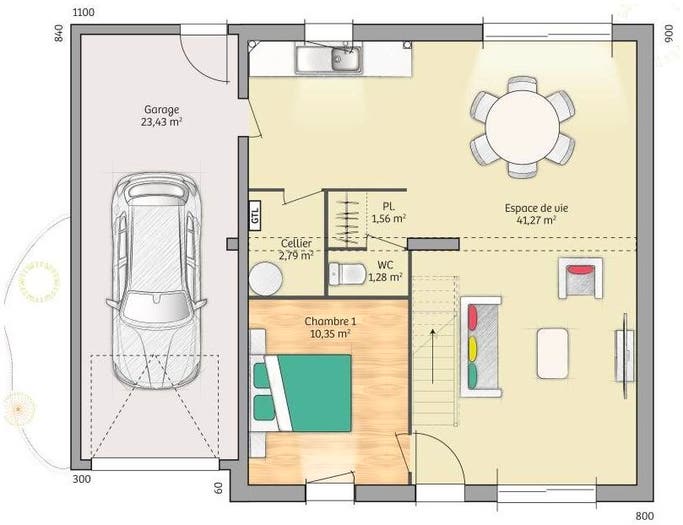 Maisons à vendre et appartements à louer - 3