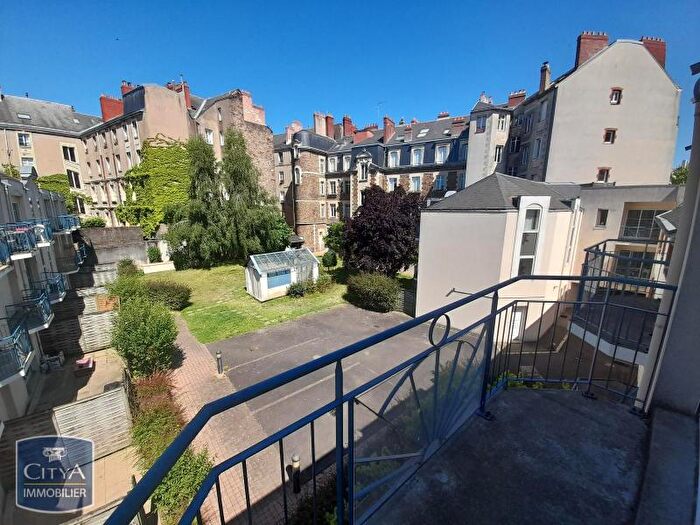 Appartement à louer - Nantes, Centre-ville - 2 pièces - 1 chambre