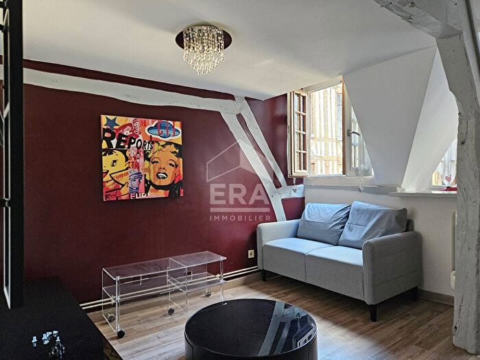 Appartement à louer - Vieux Marché-Cathédrale, Rouen - 2 pièces - 1 chambre