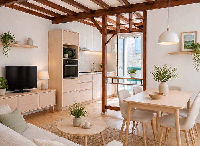 Appartement à vendre - Biarritz, Centre-ville Est - 2 pièces - 1 chambre