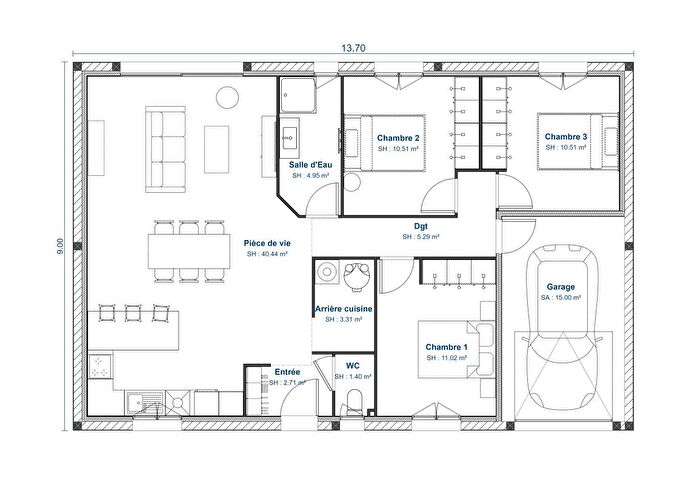 Maisons à vendre et appartements à louer - 3