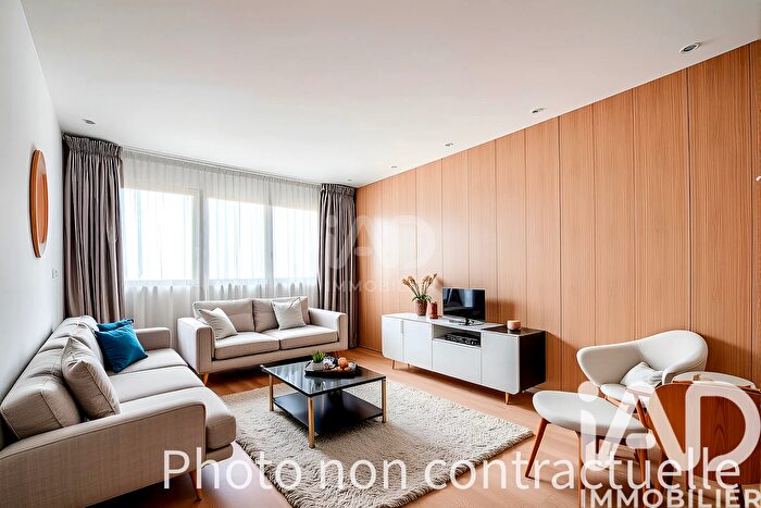 Appartement à vendre - Créteil, Haut du Mont-Mesly - 3 pièces - 2 chambres