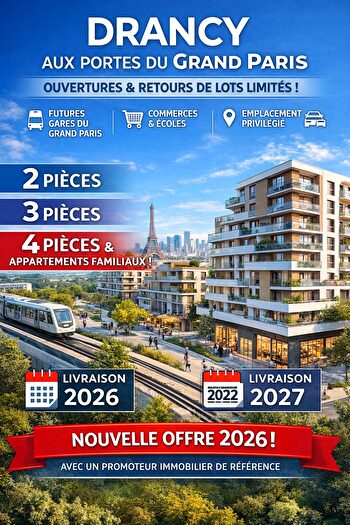 Maison à vendre - Drancy, Le Petit Drancy - 3 pièces