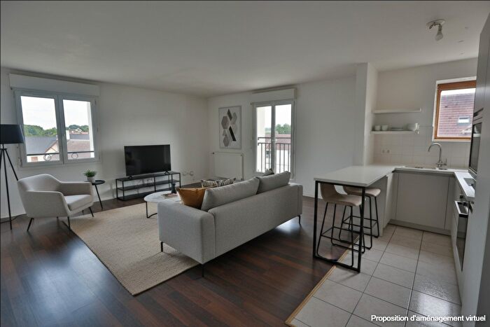 Appartement à vendre - Magny-le-Hongre - 3 pièces - 2 chambres