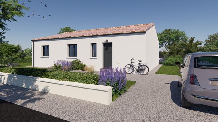 Maison 3 pièces à vendre à Brie