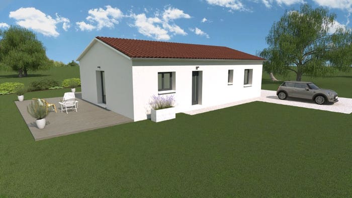Maison 5 pièces à Montverdun, à vendre