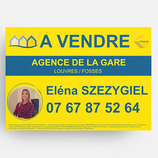 Appartement à vendre - Marly-la-Ville - 3 pièces - 2 chambres