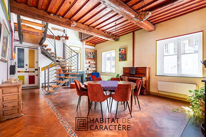 Lyon 4ème, Croix Rousse Est : Appartement 4 pièces à vendre