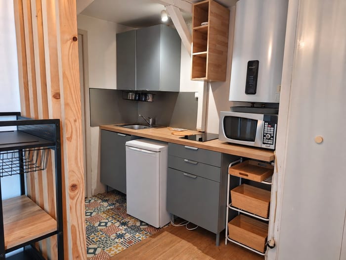 Tours, Rabelais, Tonnelle : Appartement 1 pièce à louer