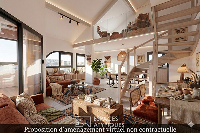 Appartement à vendre - Villefranche-sur-Saône, Centre-ville - 5 pièces - 4 chambres