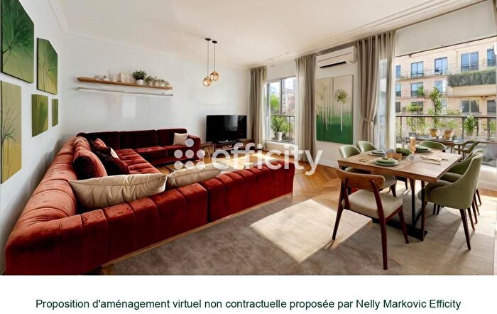 Appartement à vendre - Lyon e , Tête dOr, Vitton - 4 pièces - 3 chambres