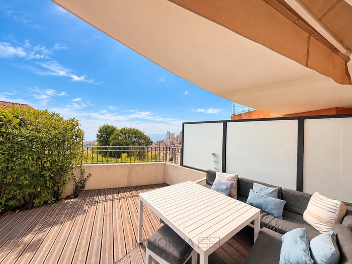 Appartement 3 pièces à Beausoleil, Beausoleil Supérieur, Moyenne Corniche, à vendre