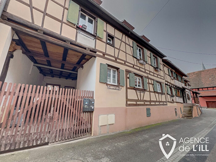 Appartement à louer - Dambach-la-Ville - 3 pièces - 2 chambres