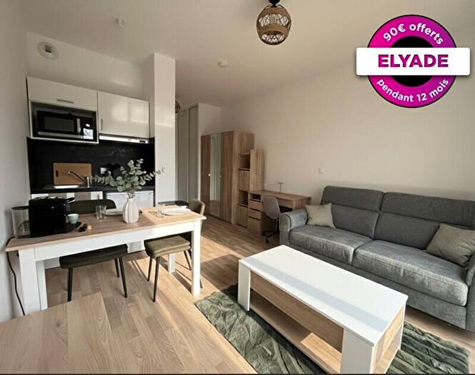 Appartement à louer - Centre Ville-Mairie, Maromme - 1 pièce