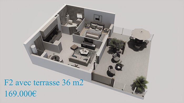 Kurtzenhouse : Appartement 2 pièces à vendre