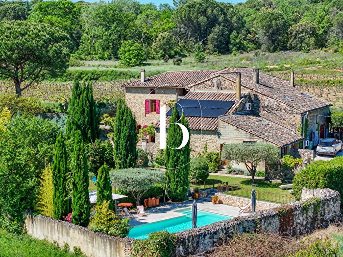 Maison à vendre - Goudargues - 12 pièces - 7 chambres