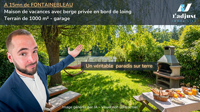 Maison à vendre - Montigny-sur-Loing - 3 pièces - 1 chambre