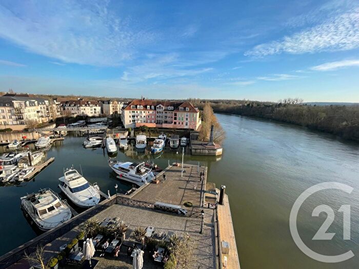 Appartement à vendre - Cergy, Bords dOise - 6 pièces - 2 chambres