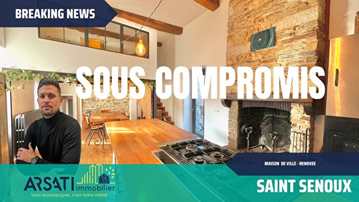 Maison à vendre - Saint-Senoux - 6 pièces - 4 chambres