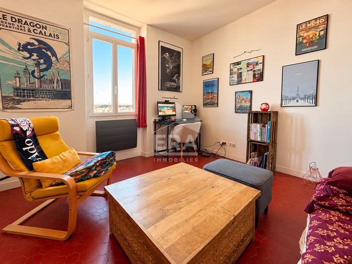 Marseille 4ème, Chutes Lavie : Appartement 2 pièces à vendre