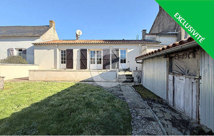 Maison à vendre - Moutiers-les-Mauxfaits - 3 pièces - 1 chambre