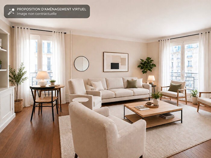 Paris 17ème, Champerret, Berthier - Appartement 5 pièces à vendre