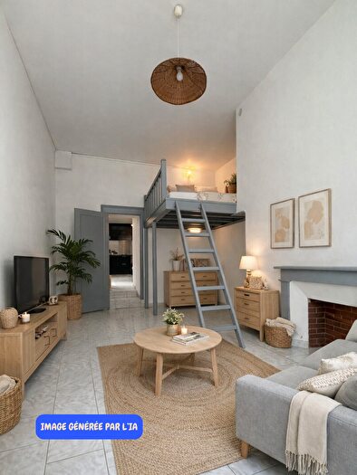 Appartement à vendre - Tours, Paul Bert - 2 pièces - 1 chambre