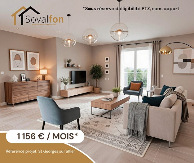 Saint-Georges-sur-Allier - Maison 4 pièces à vendre
