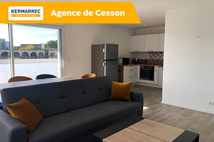 Appartement à louer - Cesson-Sévigné, Bourgchevreuil, Dézerseul, Pommeraie - 2 pièces - 1 chambre