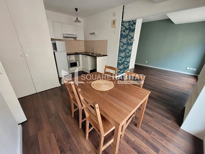 Appartement à louer - Lille, Centre-ville, Euralille - 2 pièces - 1 chambre