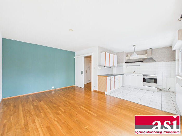 Appartement à vendre - Strasbourg, Koenigshoffen, Hohberg - 3 pièces - 2 chambres