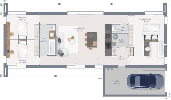 Maisons à vendre et appartements à louer - 2