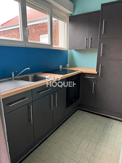 Appartement à louer - Somain, Centre-ville, Gare, Marécaux - 3 pièces - 2 chambres