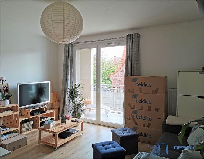 Appartement à louer - Loos, Centre-ville - 2 pièces - 1 chambre