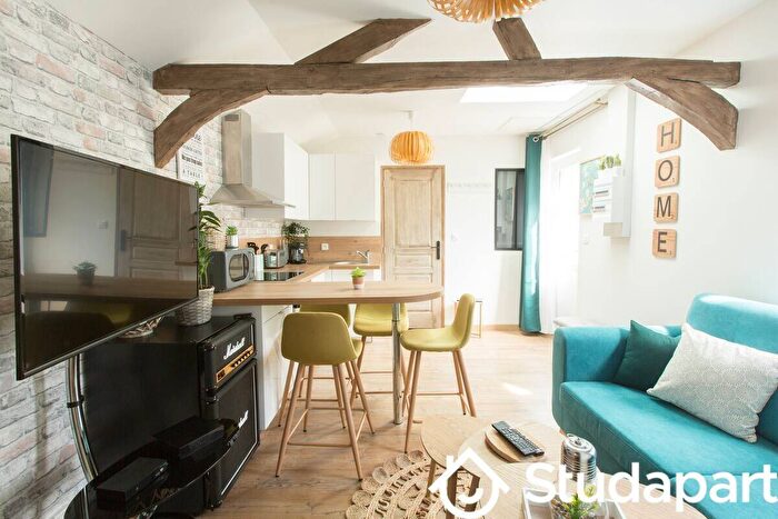 Appartement à louer - Coteaux Ouest-Pasteur, Rouen - 2 pièces