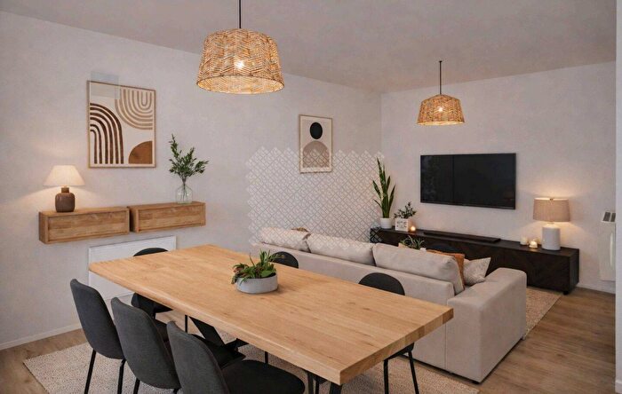 Appartement à louer - Centre, Angers - 3 pièces - 2 chambres