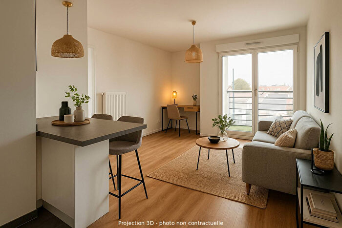 Appartement à vendre - Saint-Sébastien-sur-Loire, Est - 2 pièces - 1 chambre