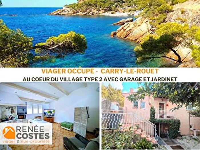 Maison à vendre - Carry-le-Rouet - 2 pièces - 1 chambre